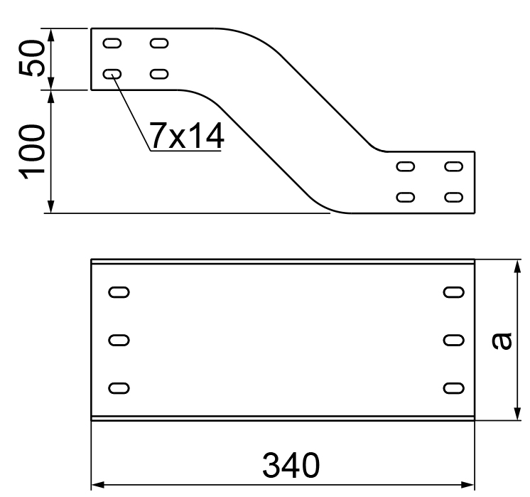 Obejście pionowe OPNZC50H50, grubość blachy 2,0mm 353705 - Hurtownia ...