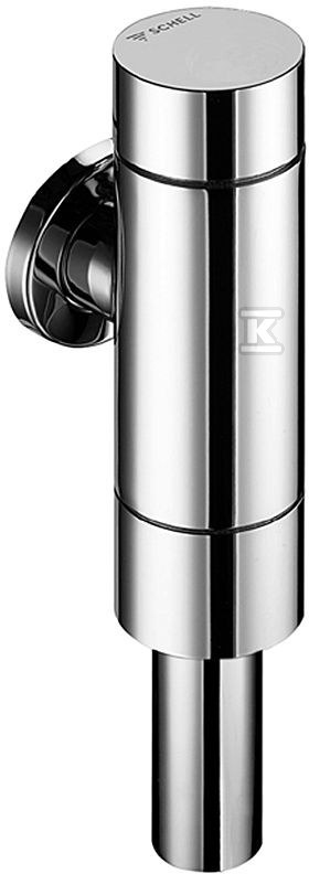 Toilet flush valve Schellomat Basic 3/4" chrome with cut-off valve 022480699 - Onninen Wholesale