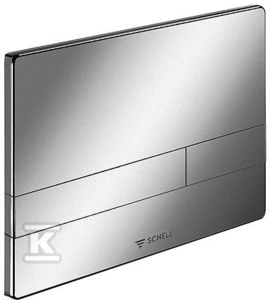 Two-stage WC flush plate, chromat, plastic 032856499 - Onninen Wholesale