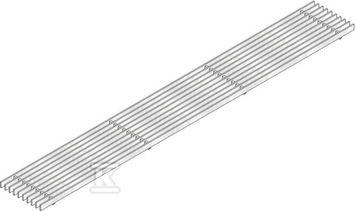 DACHFIX STEEL 135, bar grating, longitudinal bars, galv. 69047 ...