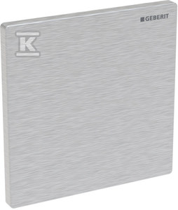 Cover plate for urinal flush valve, stainless steel 116.069.FW.1 ...