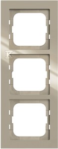 Ramka 3-krotna pionowy, poziomy Axcent beżowy-maison 1723-299-500 ...