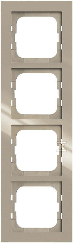 Ramka 4-krotna pionowy, poziomy Axcent beżowy-maison 1724-299-500 ...