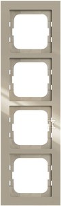 Ramka 4-krotna pionowy, poziomy Axcent beżowy-maison 1724-299-500 ...