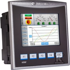 HMI color PLC controller 3,5":10DI,2DI/AN,6RO,2PTO V350-35-TR20 ...