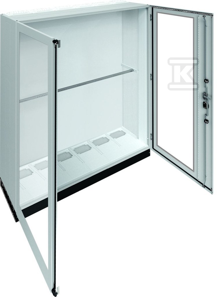 Standing distribution board IP55/II 1550×1850×400 mm + 100 mm base ...