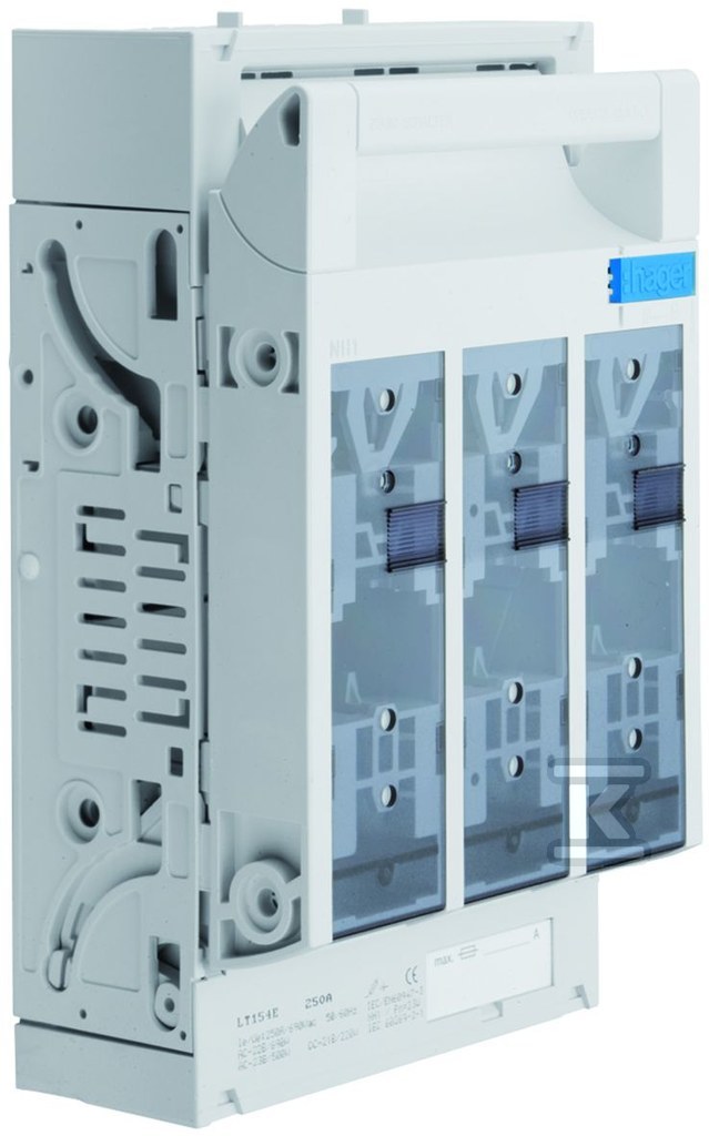 NH1 fuse disconnect switch 3P 250A 690VAC for busbar bridge power ...