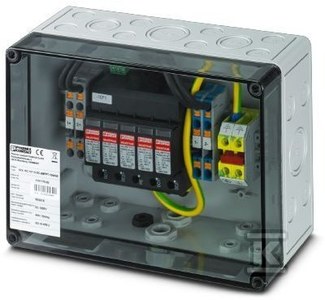 Generator Junction Box for Photovoltaic Systems for 2 MPPT, with DC ...