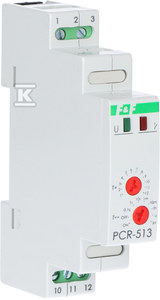 Time relay PCR-513, single-function-reverse (ON delay), contacts: 1P, U ...