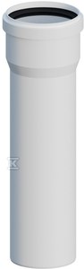 Rura kominowa prosta PP L2000mm DN125mm z uszczelką [EPDM] 19125T ...