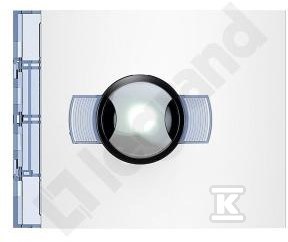 Plakietka modułu z kamerą szerokokątną noc/dzień - biała 352402 ...