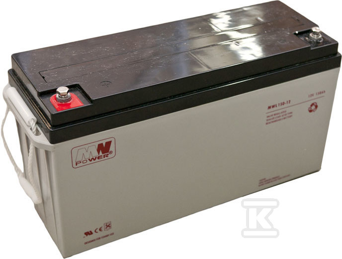 MW Power AGM AGM battery 12V/150Ah 10-12 years MWL 150-12 - Onninen ...