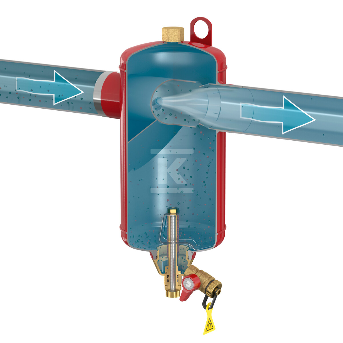 Separator zanieczyszczeń Flamco Clean Smart 65F, kołnierzowy 31022 ...