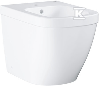 Euro Ceramics Bidet stojący, biel alpejska, 540 x 375 mm 39340000 ...