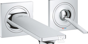 Bateria umywalkowa Allure 2-otworowa Rozmiar S, chrom, głowica typu ...