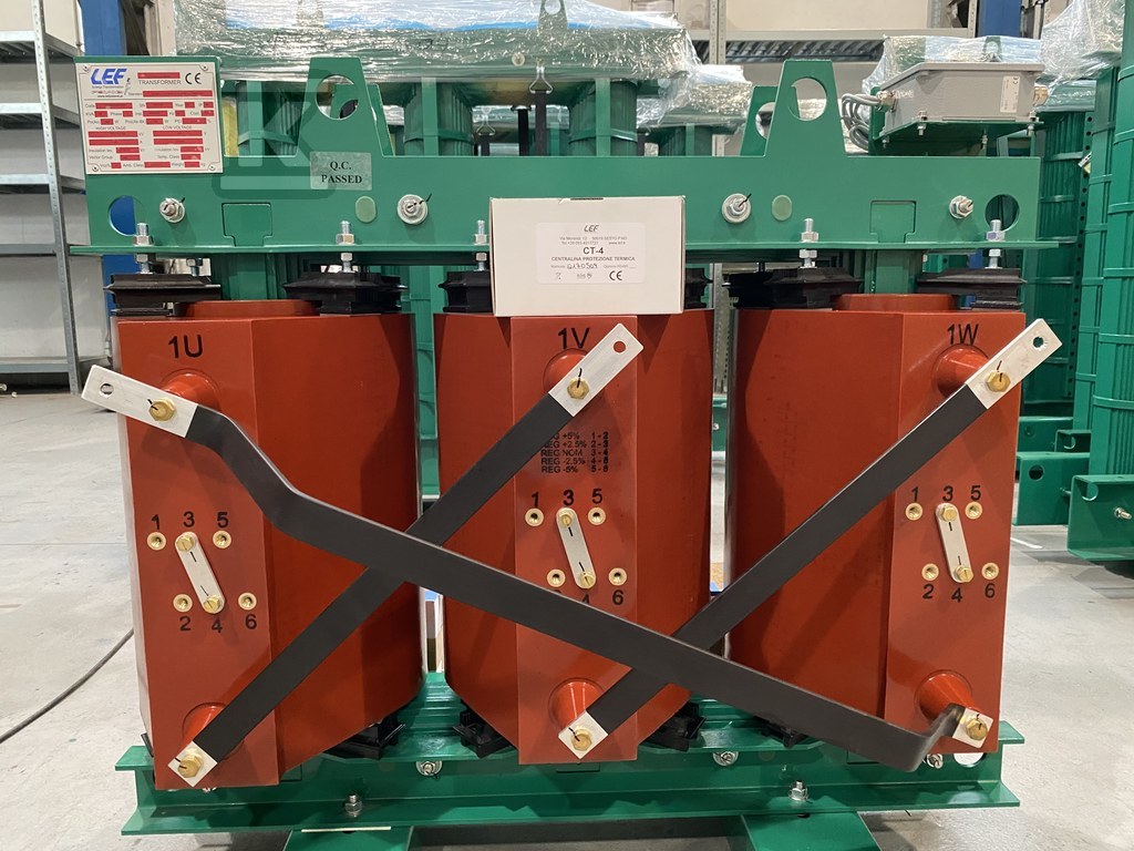 Transformator suchy żywiczny 630 kVA 15,75/0,42 kV/kV ECO2TRD06304042 ...