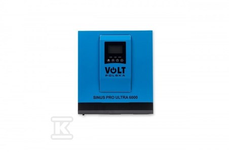 Inwerter solarny SINUS PRO ULTRA 6000 24/230V (3000/6000W) + 60A MPPT ...