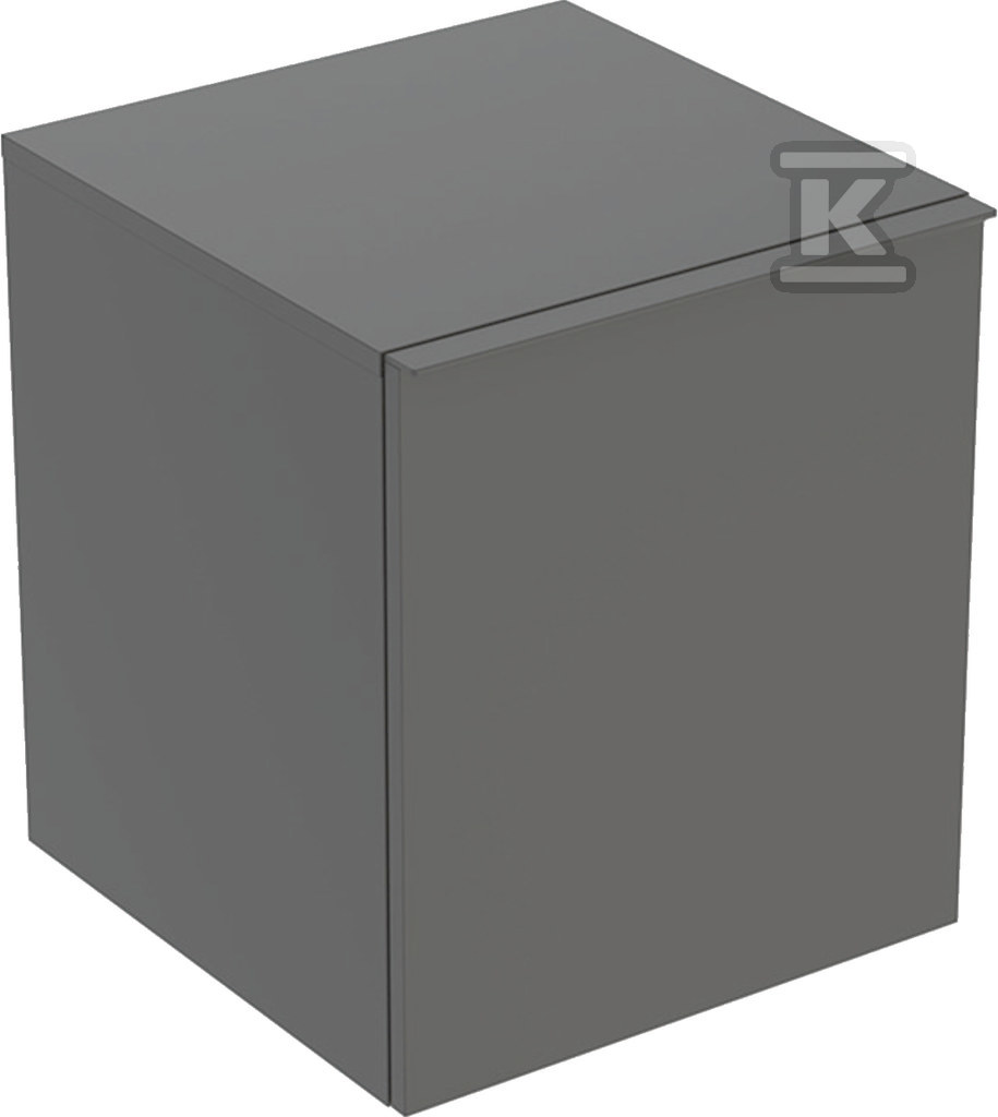 Acanto B45 side cabinet with one drawer and one internal drawer lava ...