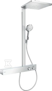 Komplet prysznicowy Raindance E 300 1jet - ShowerTablet 600 chrom ...