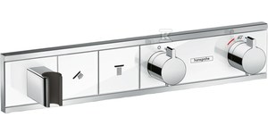 Bateria termostatyczna RainSelect, do 2 odbiorników, montaż podtynkowy ...