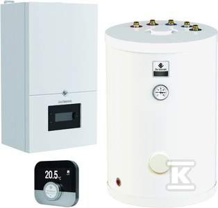Package with gas condensing boiler MCR4 32/SRK150MG + SMART TC ...