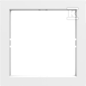 Ramka do regulatorów serii EASY, E20, ENGO BEZEL-W, biała 932252342 - Hurtownia Onninen