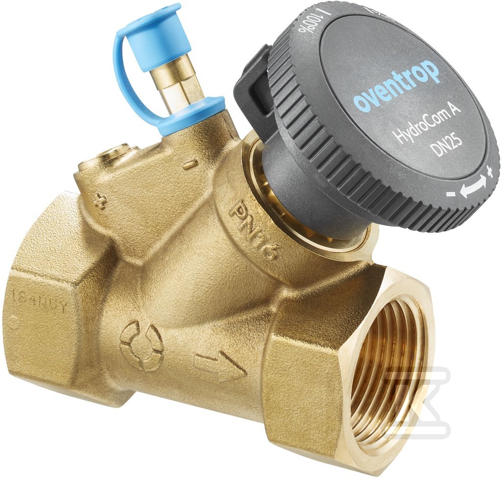 Zawór odcinający HydroCom A, PN16 DN32, Rp1 1/4 GW, HydroPort 1062730 ...