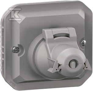 Adapter arteor/Mosaic do gniazd RJ45, mechanizm - szary, NOWE PLEXO 55 ...