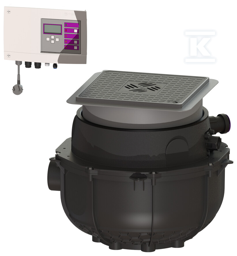 Przepompownia Aqualift S Compact Duo GTF1200 resistant do zabudowy z ...