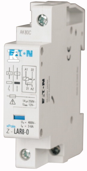 Priority relay, 1 NO 3-8A Z-LAR8-S 248259 - Onninen Wholesale