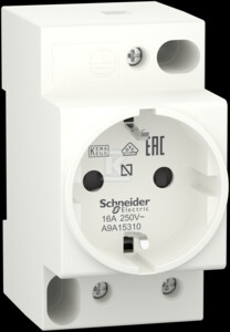 IPC SCHUKO Socket 2P+E 10/1 6A 250V A9A15310 - Onninen Wholesale