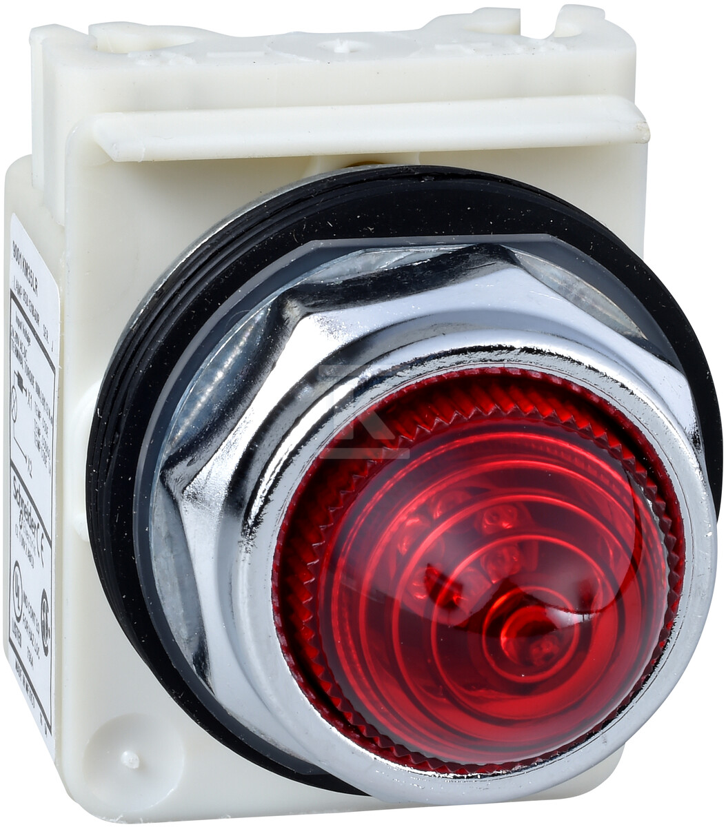 LED indicator light red, 120V AC/DC, BA9s, Ø30 9001KP38LRR9 - Onninen ...