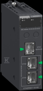 Moduł komunikacyjny Ethernet, 3 porty komunikacyjne FactoryCast ...