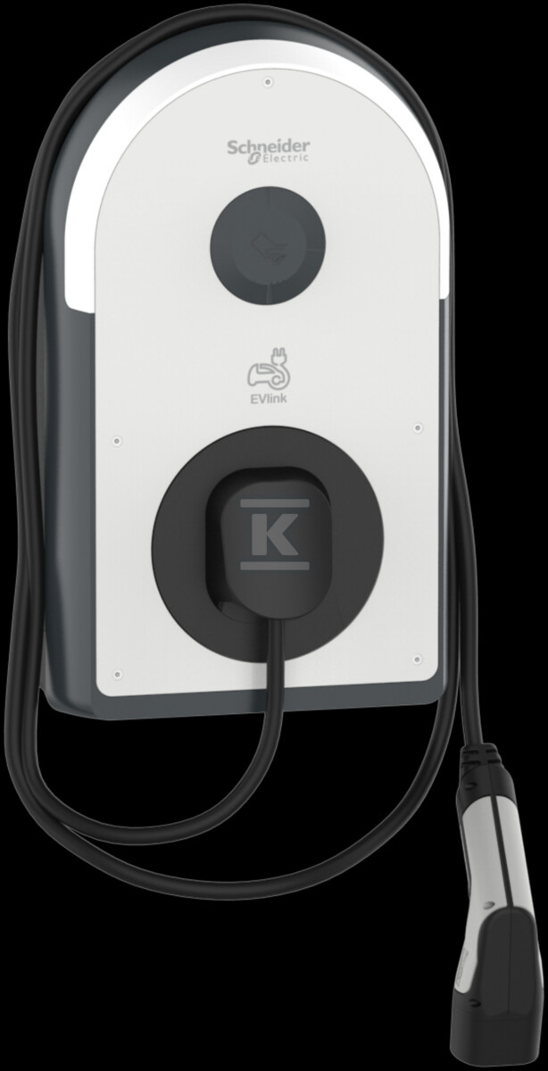 Stacja ładowania, EVlink Pro AC/ AC Metal 3f 22kW z kablem T2 ...