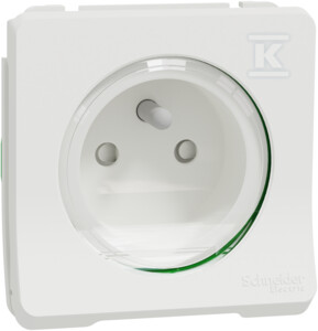 Mureva power socket mechanism with ground 2P+PE threadless terminals ...