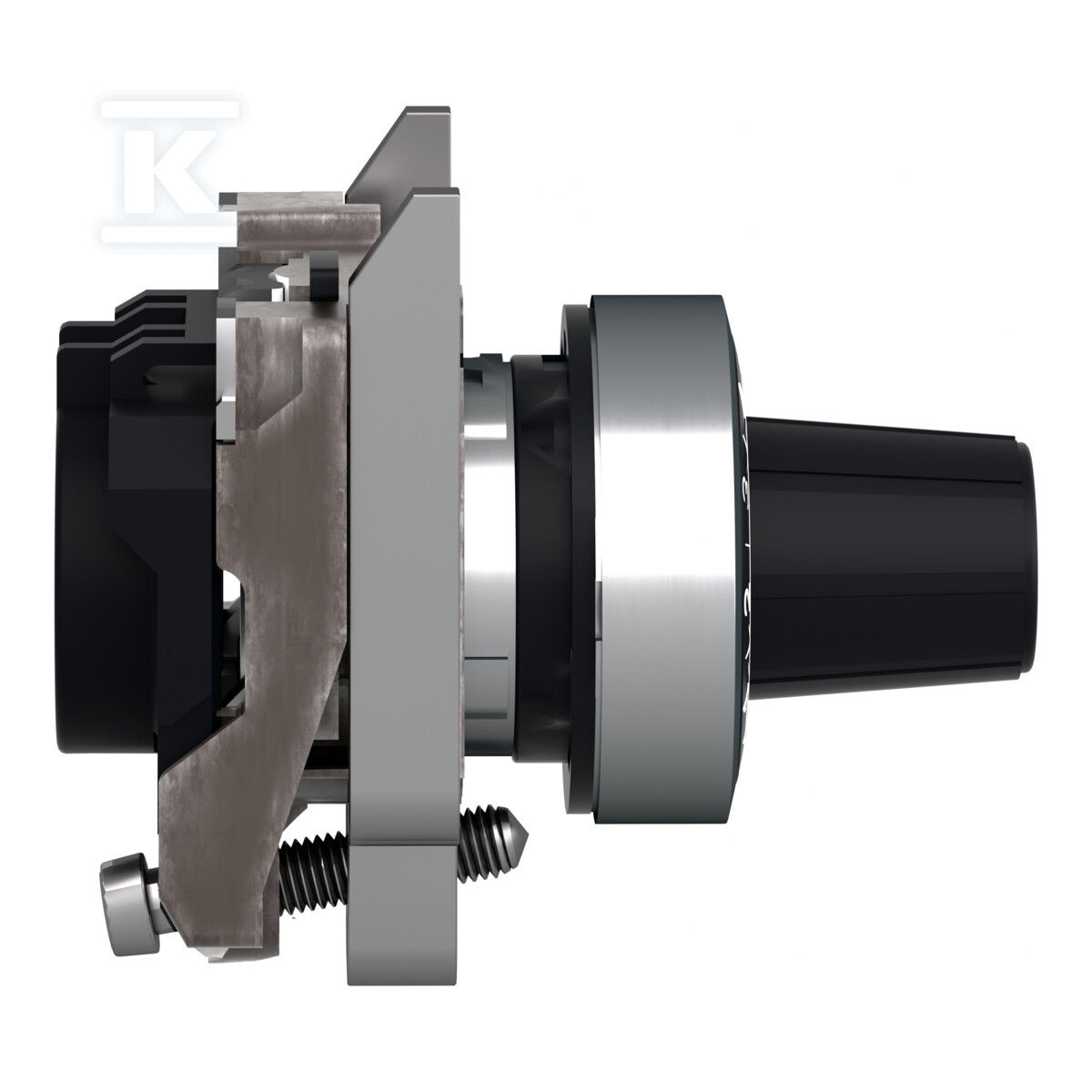 Potentiometer head with a notch, for an axis with a diameter of 6mm ...