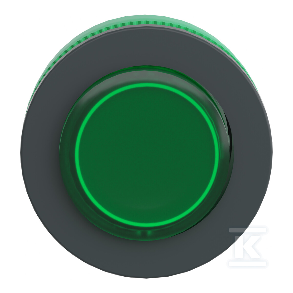 Green Led Backlit Flat Button ZB5FW133 - Onninen Wholesale
