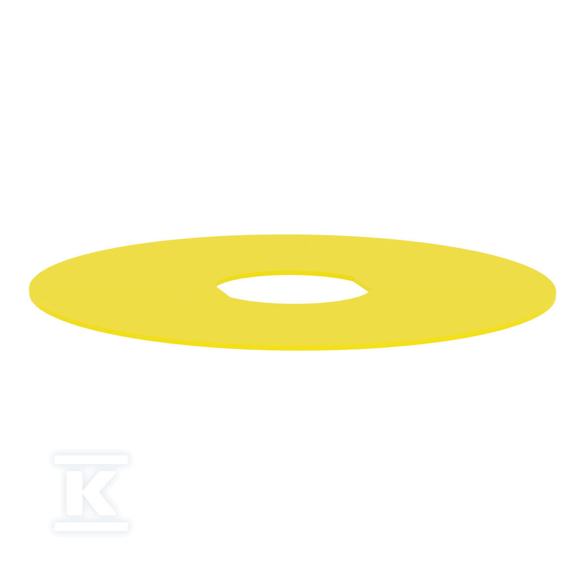 Etykieta okrągła F60 żółte tło ZBY9101 - Hurtownia Onninen