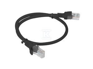 Cat. 6 UTP patch cord 0.5m black fluke passed PCU6-10CC-0050-BK ...
