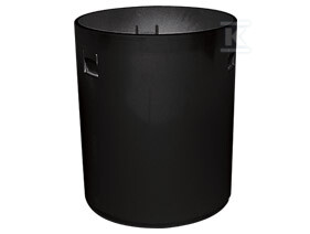 Rura PVC 315x375 teleskopowa, bez uszczelki, kolor czarny (Basic 315 ...