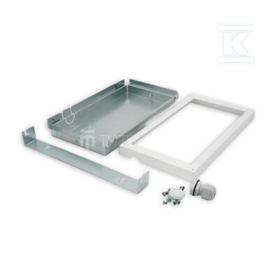 Zestaw montażowy ONTEC S Ramka IP67 OS10 biały TM-AKC.OS010W - Hurtownia Onninen