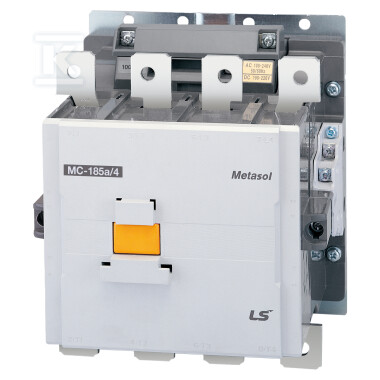 Stycznik mocy AC/DC LS Electric MC-185a/4 100-240VAC/DC EL 2a2b MC-185A/4 100-240VAC/DC EL 2A2 ...