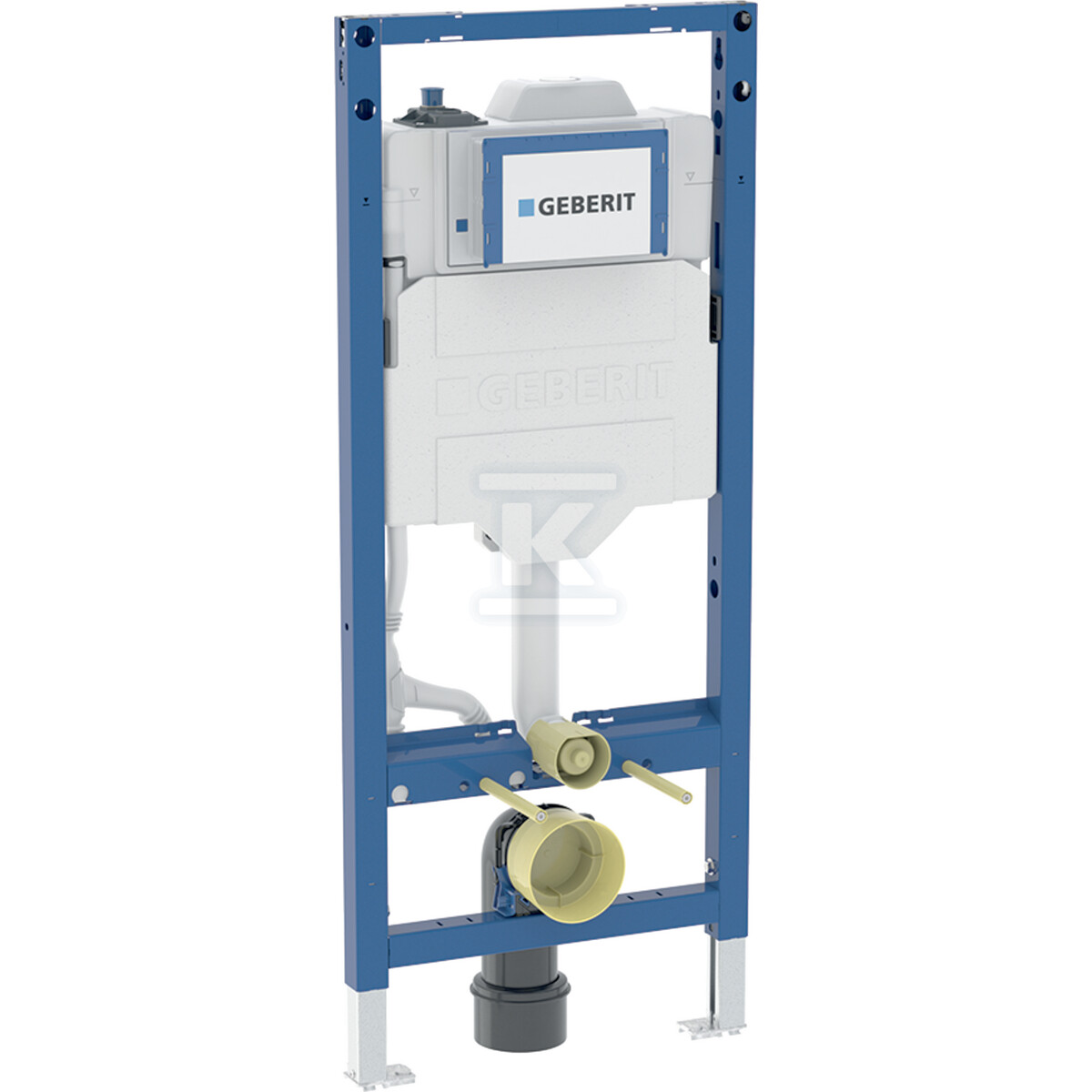 Geberit Duofix concealed frame for wall-hung WC bowls, 120 cm, with ...