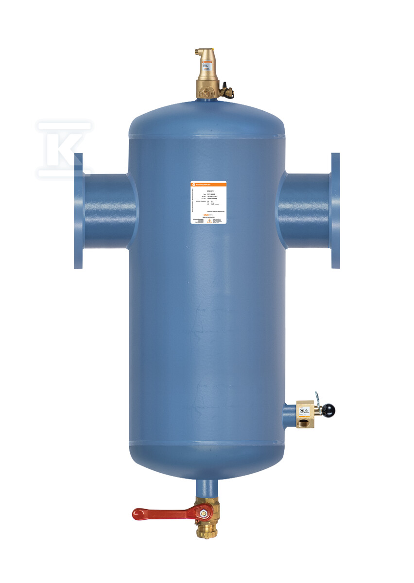 Zeparo Cyclone Max ZCX PN10 DN65, flanged separator of impurities 30304111001 - Onninen Wholesale