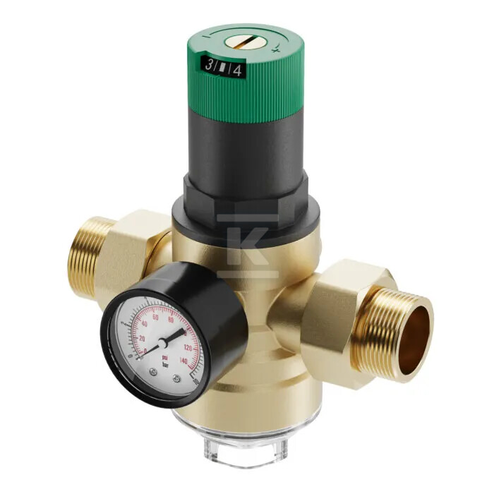 Membranowy reduktor ciśnienia 3/4” z filtrem REDUST34 - Hurtownia Onninen