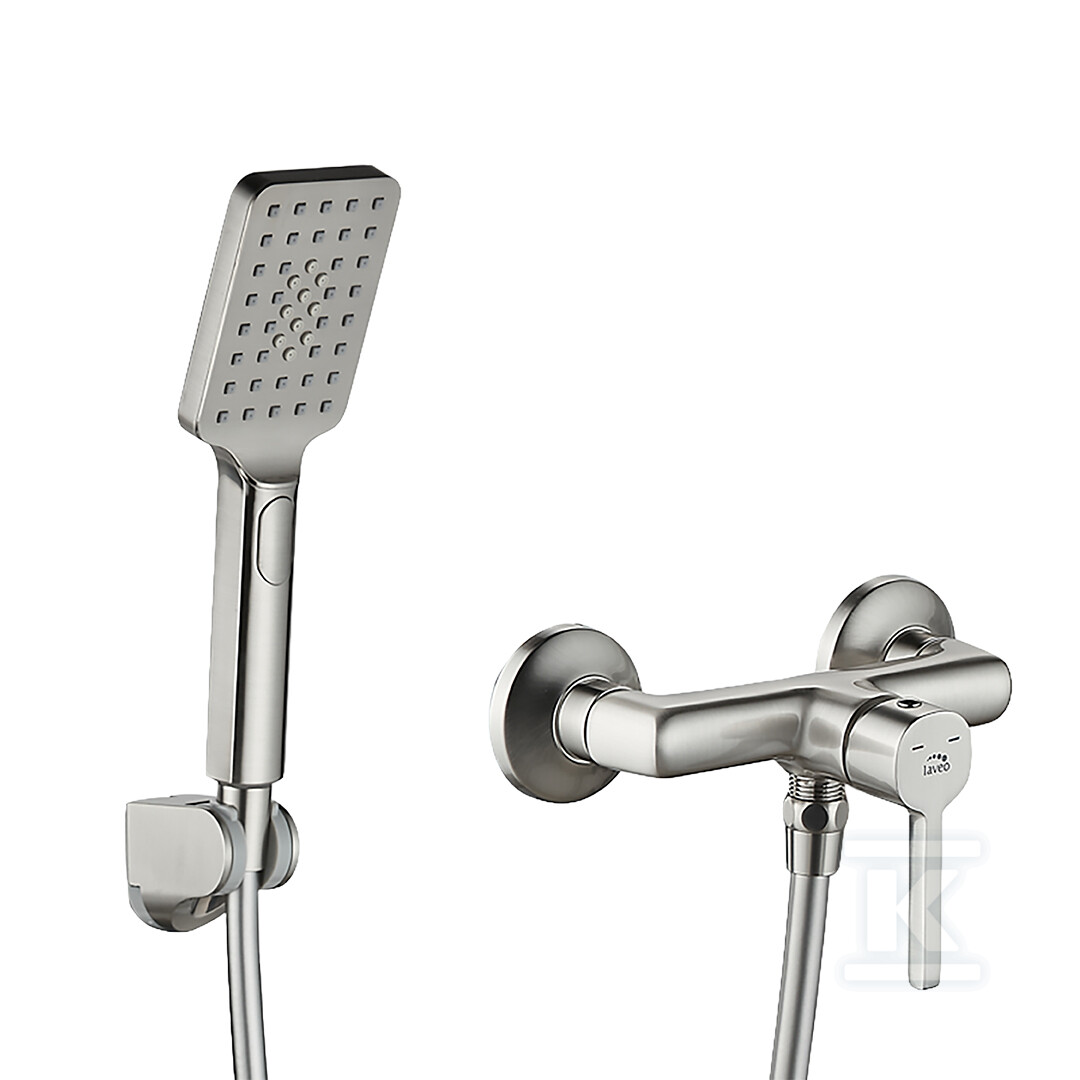 Bateria natryskowa ALITA ścienna z zestawem natryskowym BVA_341D ...