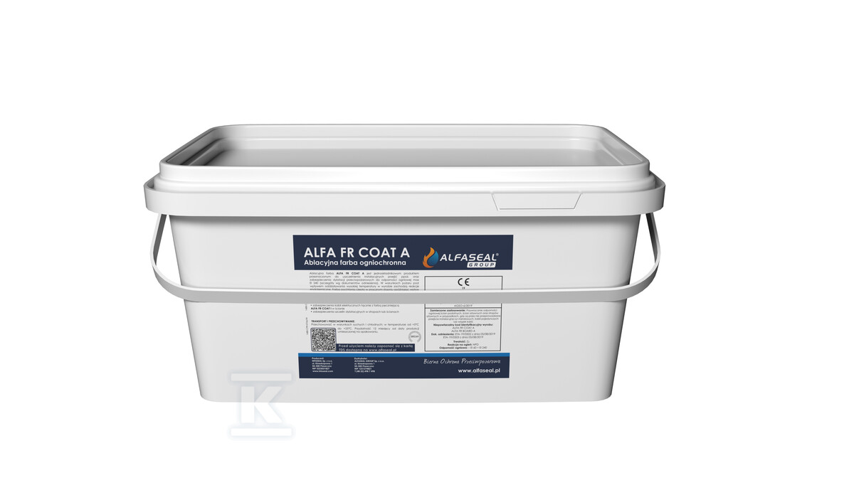Ablative fireproof paint ALFA FR COAT A, 3 kg 2003000000 - Onninen ...
