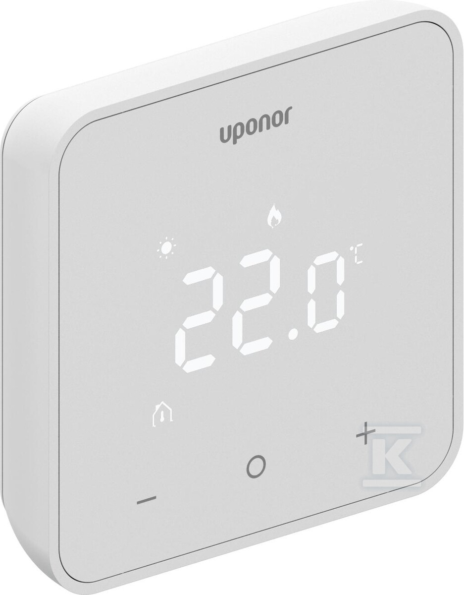 Termostato Uponor Smatrix Base com display D+RH T-247 Bus 1144105 ...