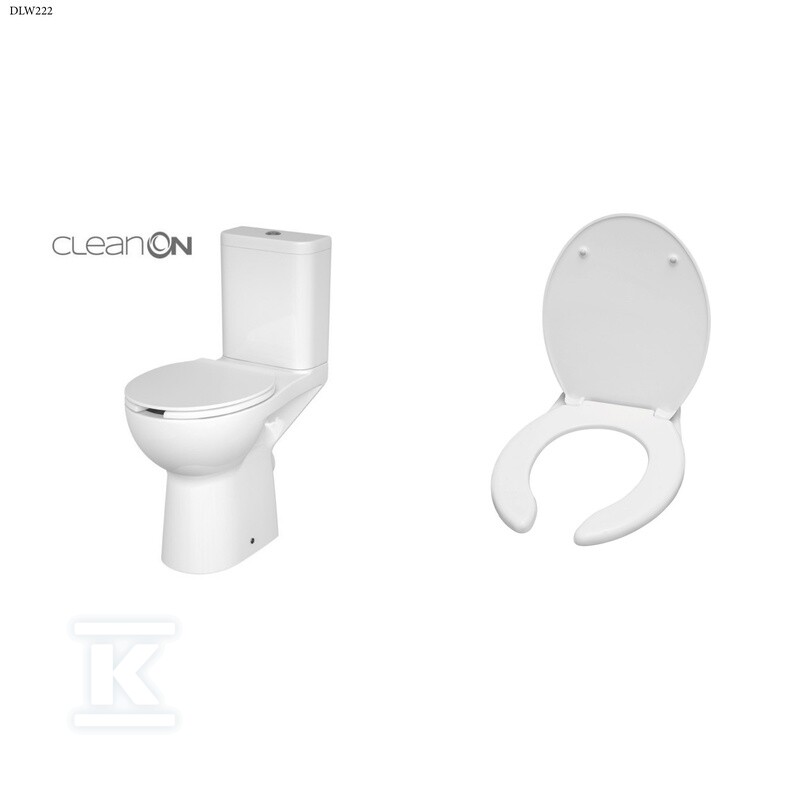 Kompakt 579 Etiuda dla osób niepełnosprawnych CleanOn 3/6 l, odpływ ...