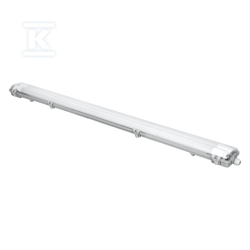 Luminaria estanca para tubos LED G13, 2xT8, 2x18W, 2x1800lm, 4000K ...